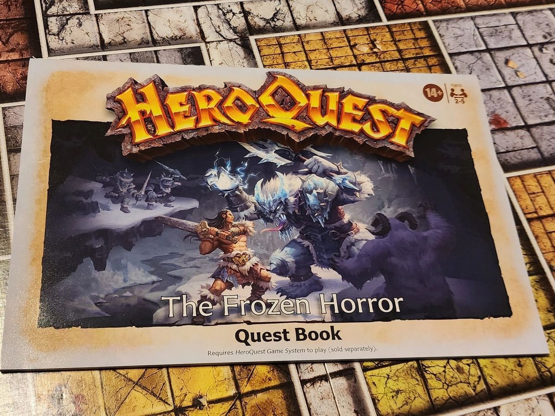 Frozen Horror Quest Book for Use With Heroquest - Etsy