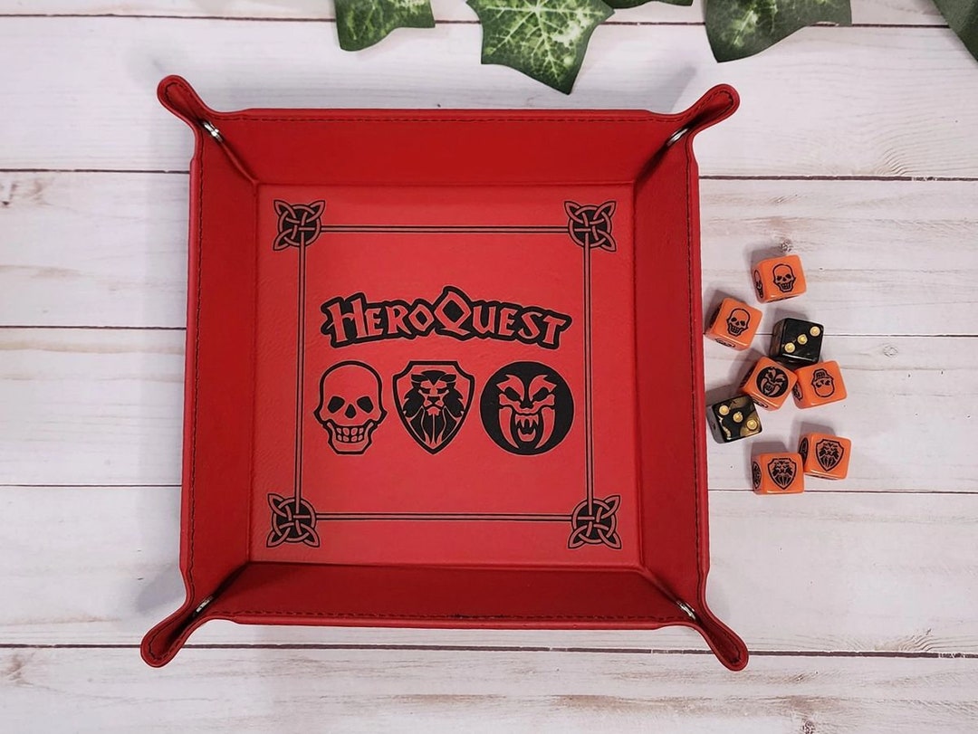 Dice Tray for Heroquest Remake - Dice Icons - Etsy