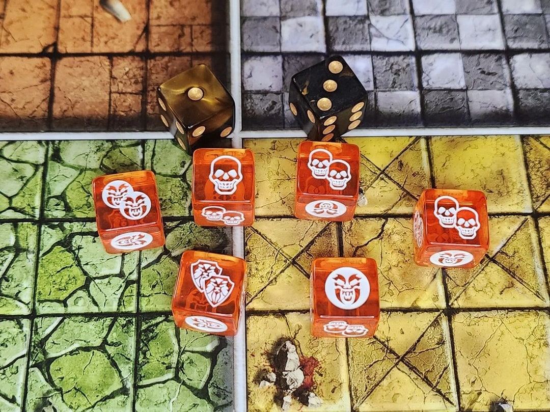Boss Dice for Use With Heroquest Set of 8 - Etsy