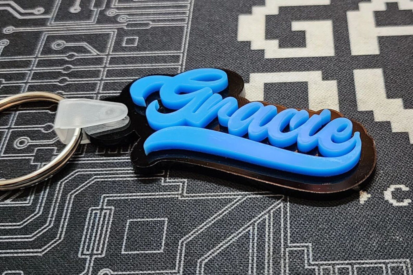 Personalized Acrylic Keychain Key Chain - Etsy