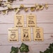 Hall Pass Set - Personalized Wooden Passes - Etsy