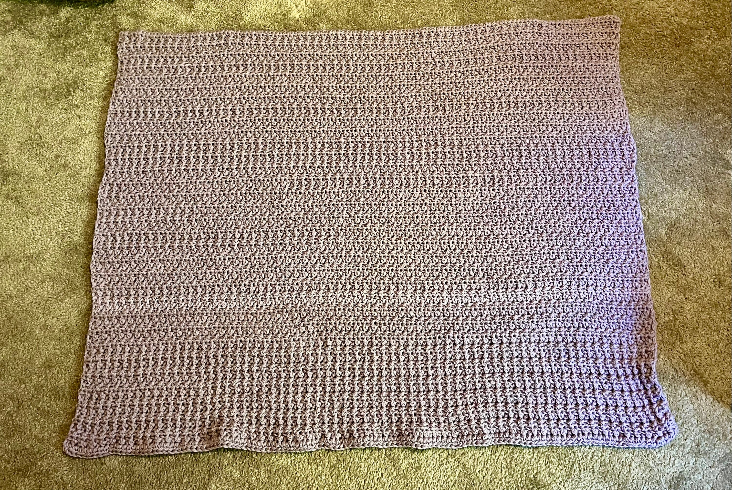Purple Crochet Blanket - Etsy