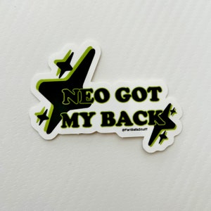 Neo Got My Back | NCT Kpop Sticker - Etsy