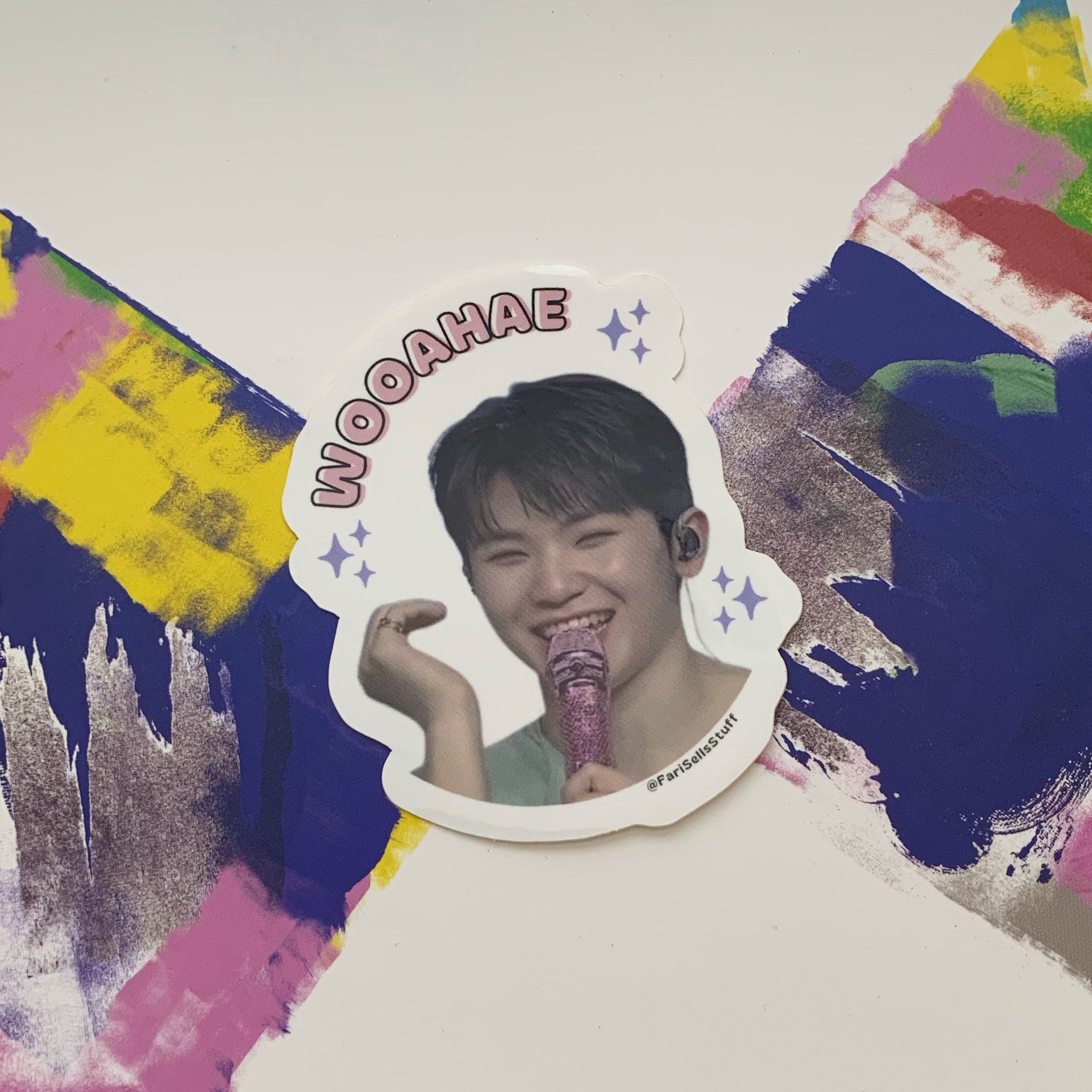 Wooahae SVT Kpop Sticker - Etsy