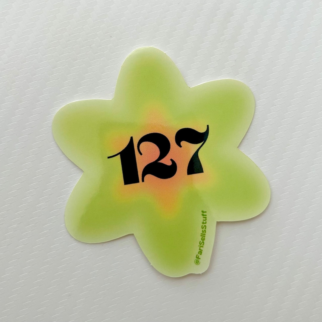 127 Angel Numbers NCT Kpop Sticker - Etsy