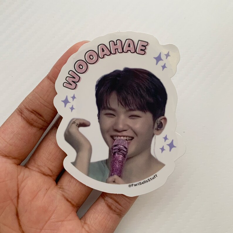 Wooahae SVT Kpop Sticker - Etsy