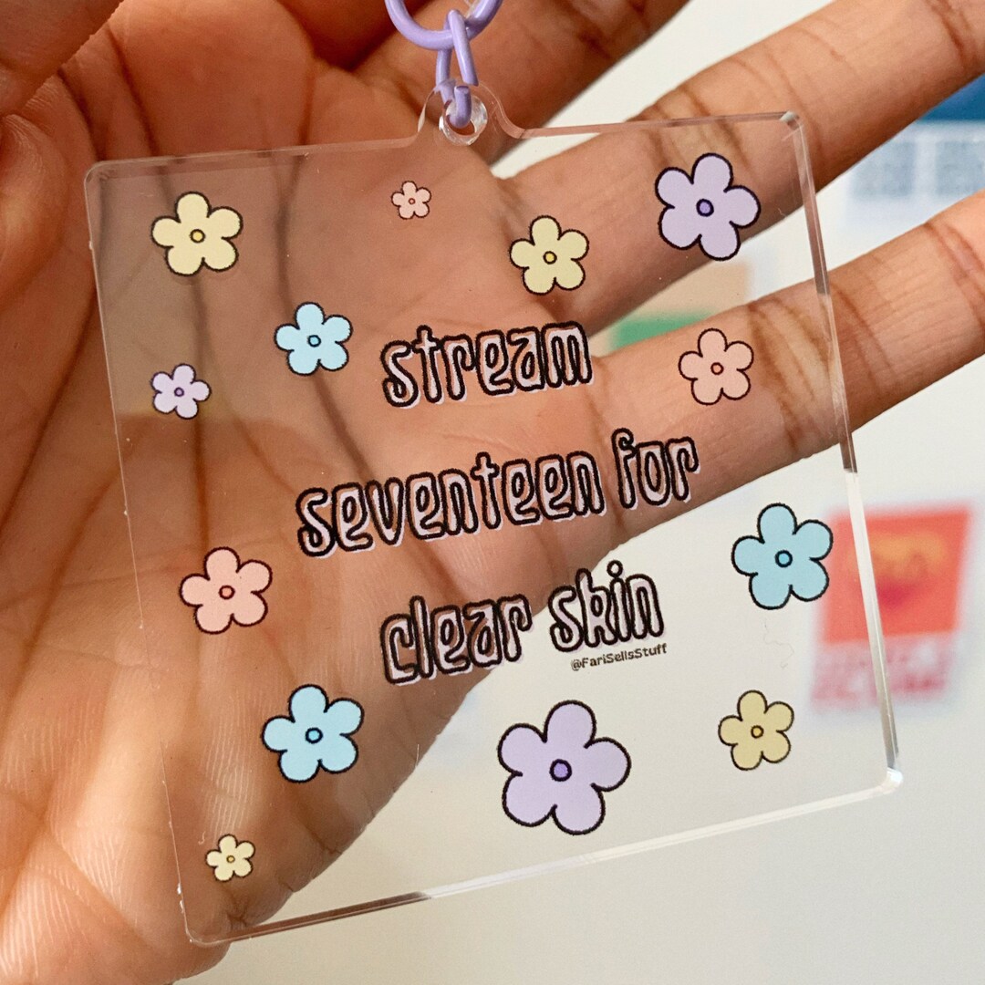 Stream SVT for Clear Skin | SVT Kpop Keychain - Etsy