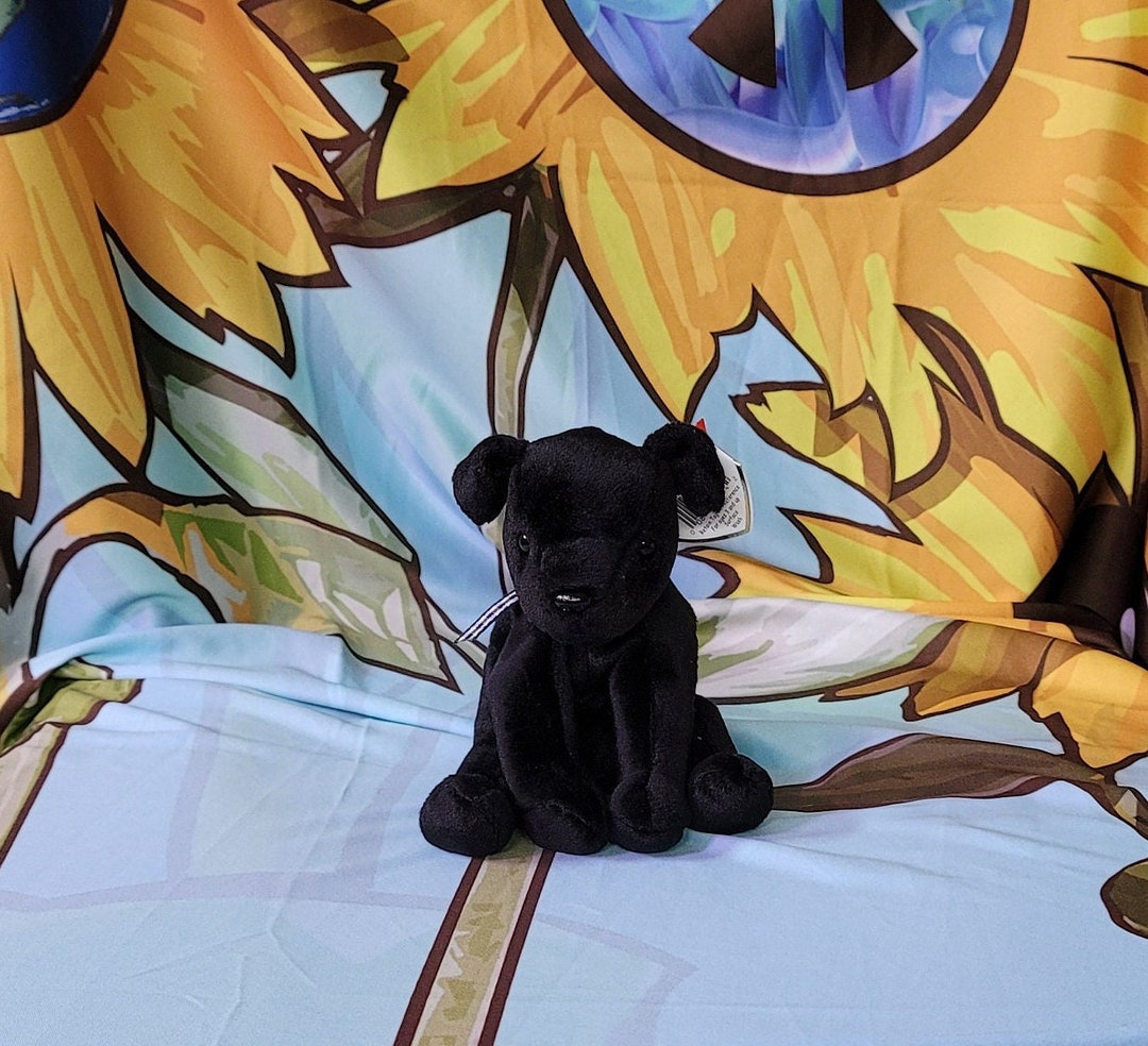 Luke / Black Dog / TY Beanie Babies - Etsy