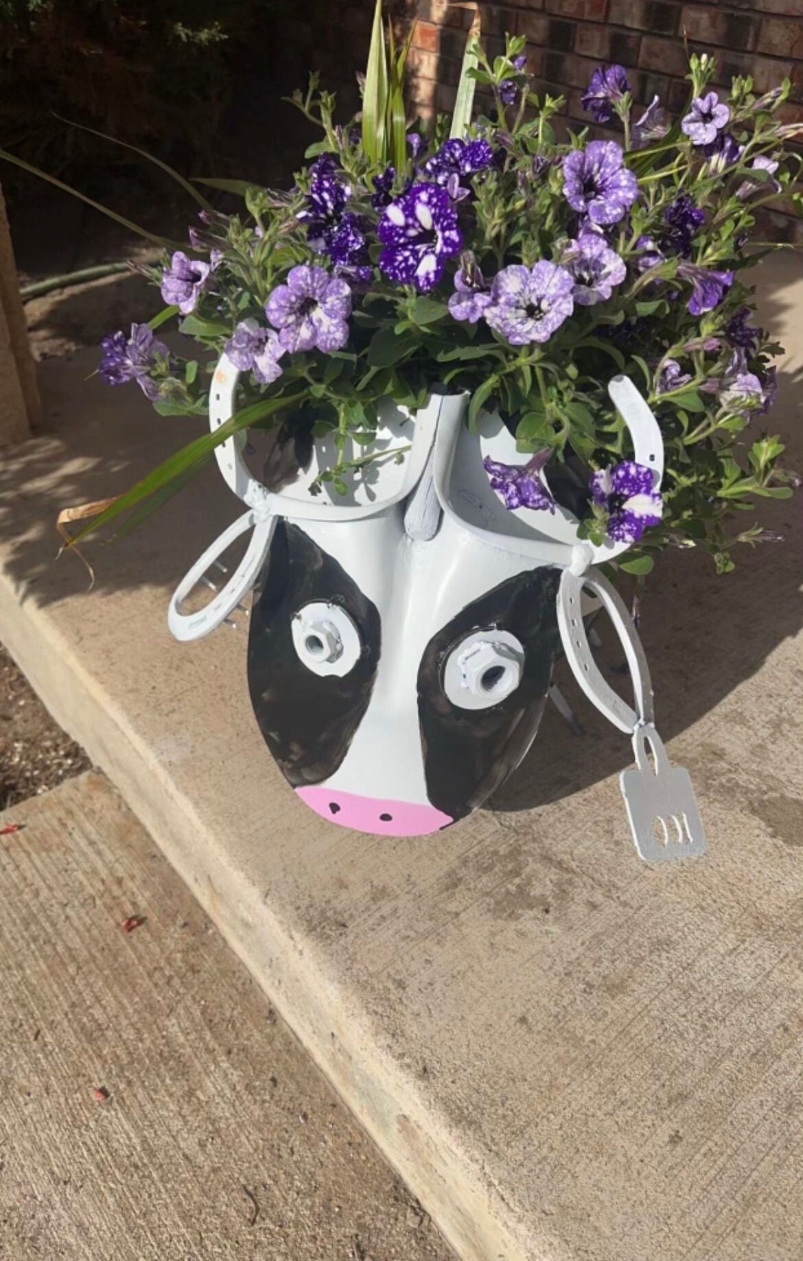 Propane Tank Cow Planter - Etsy