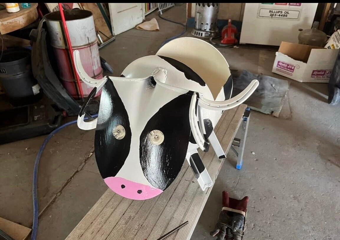 Propane Tank Cow Planter - Etsy