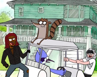 Regular Show Wall Poster - Etsy