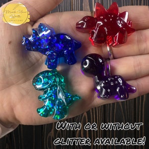 Emotional Support Dino, Pocket Hug Dinosaur, Worry Fidget Charm ...
