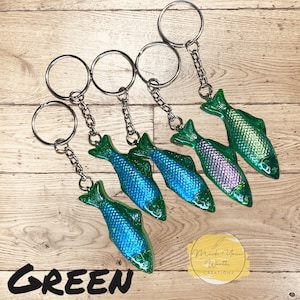 Fish Keychains, Colorful Fisherman Keyrings, Customizable Fish Lure Charms, Christmas Present ...