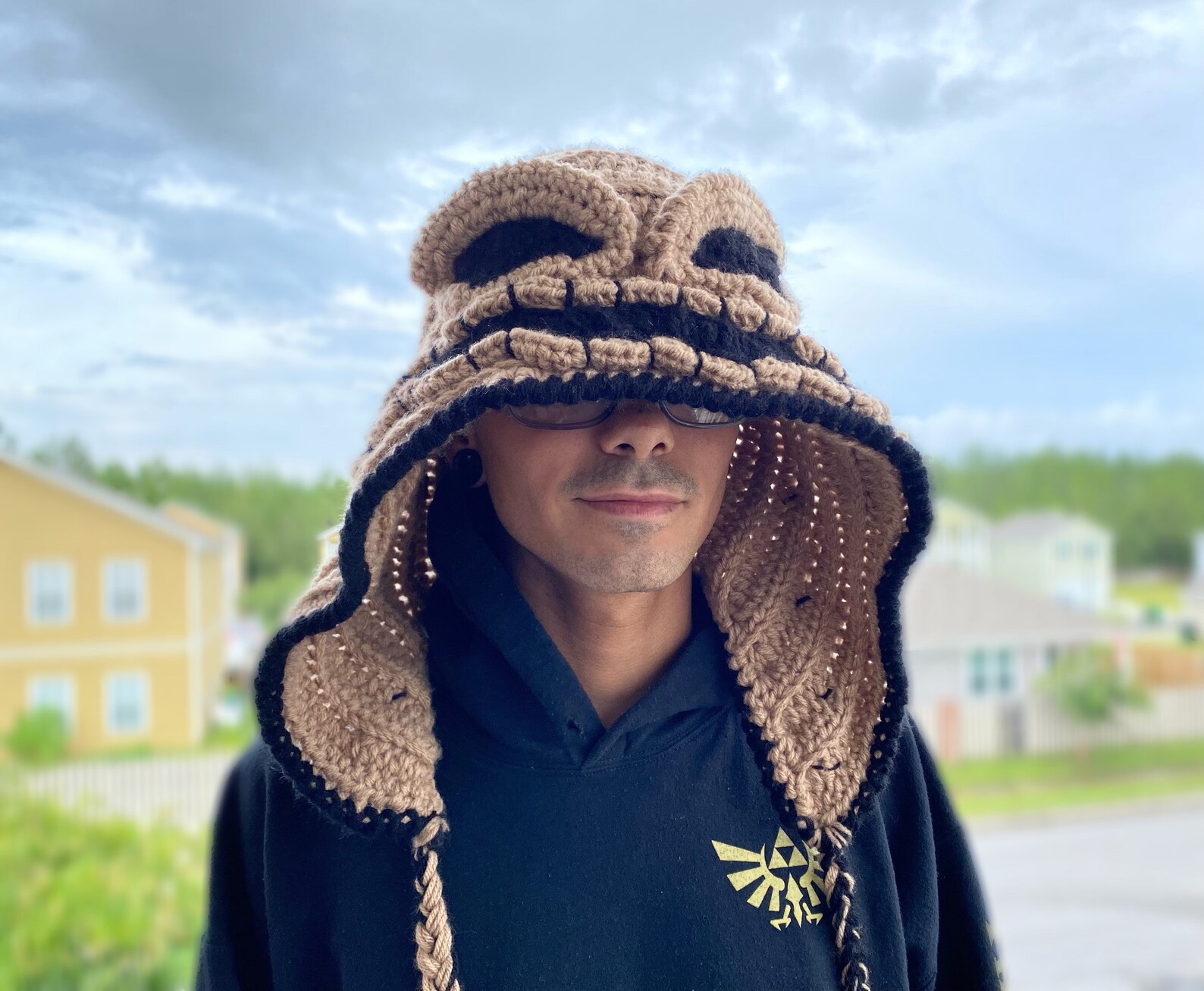 Crochet Boogie Man Hood: Nightmare Christmas Costume - Etsy