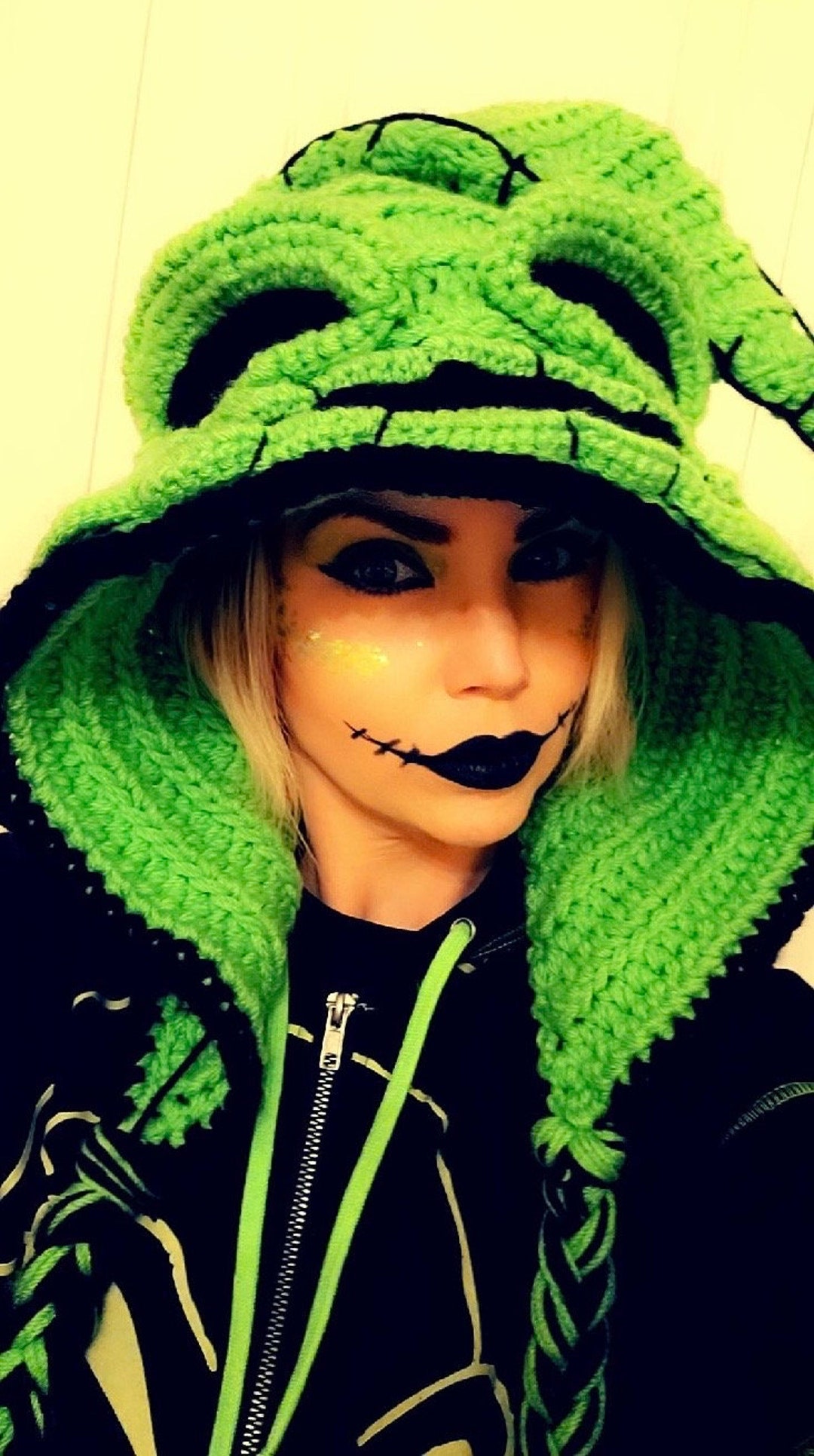 Boogie Man Hood, Cosplay Hood, Nightmare Christmas Hood, Costume Hood ...