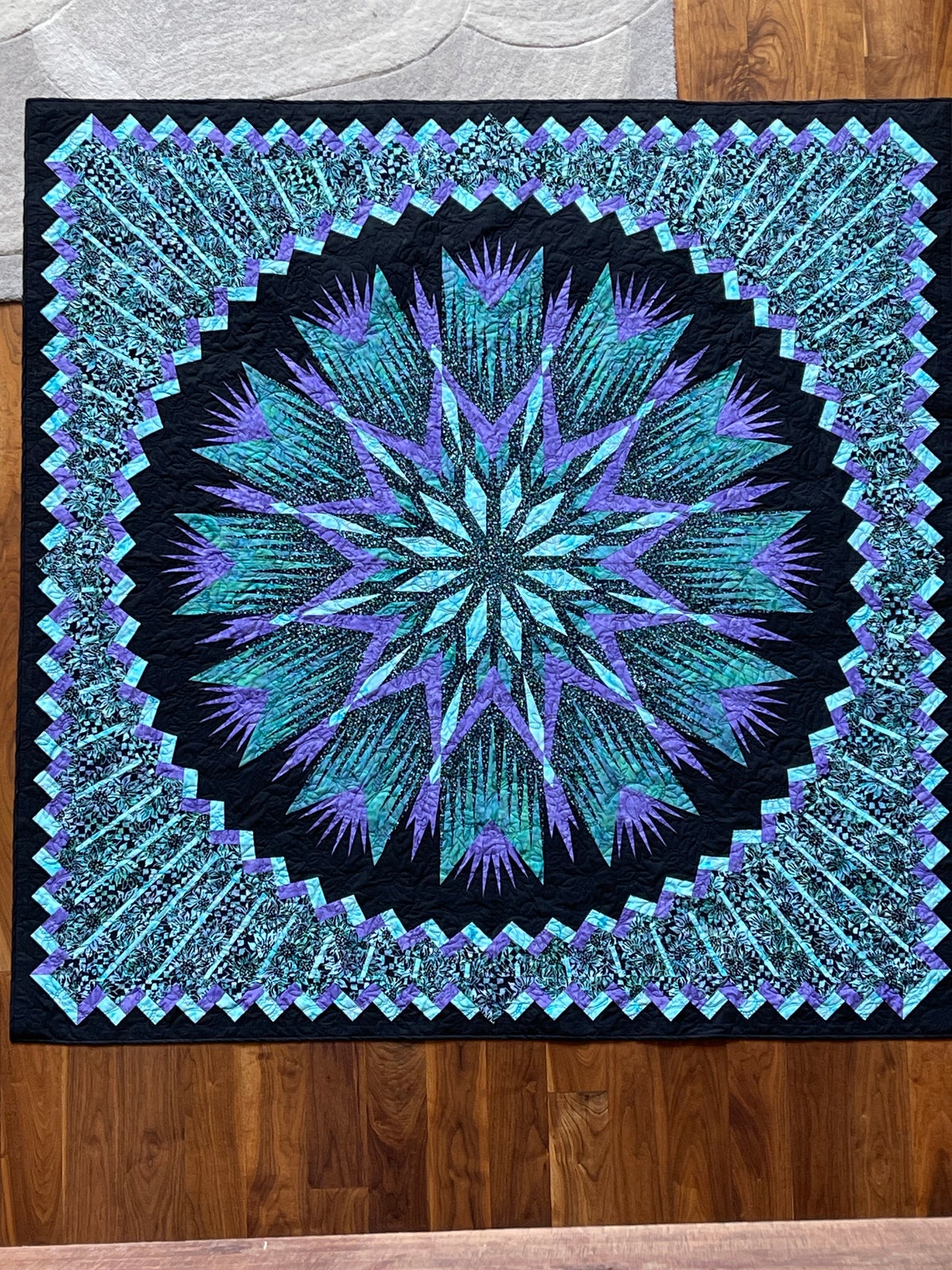 Handmade Intricate and Complex Heirloom Quality Batik Fabric Quilt - Etsy