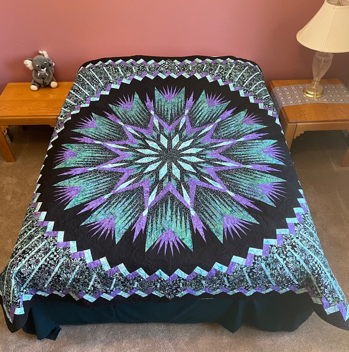 Handmade Intricate and Complex Heirloom Quality Batik Fabric Quilt - Etsy