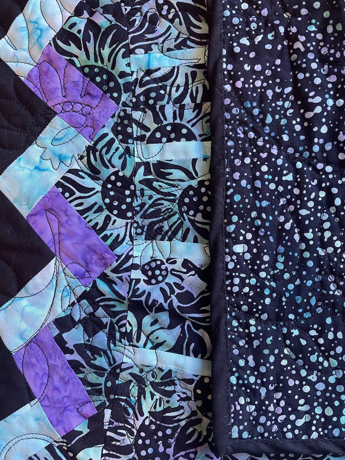 Handmade Intricate and Complex Heirloom Quality Batik Fabric Quilt - Etsy