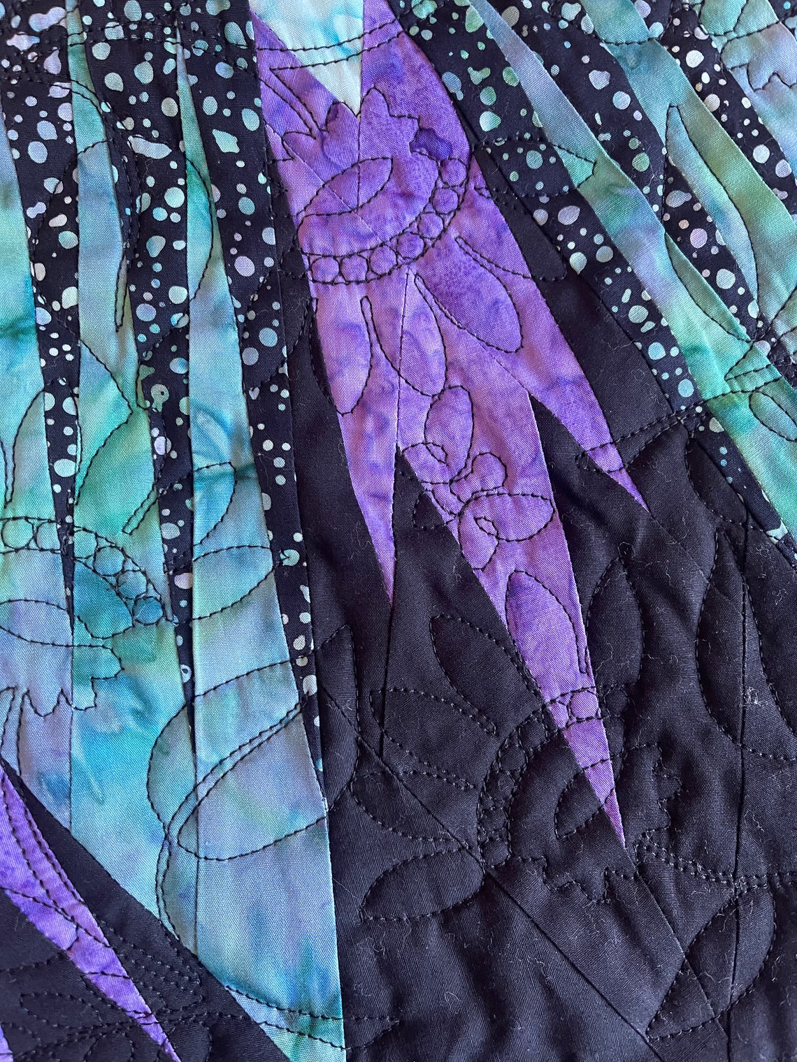 Handmade Intricate and Complex Heirloom Quality Batik Fabric Quilt - Etsy