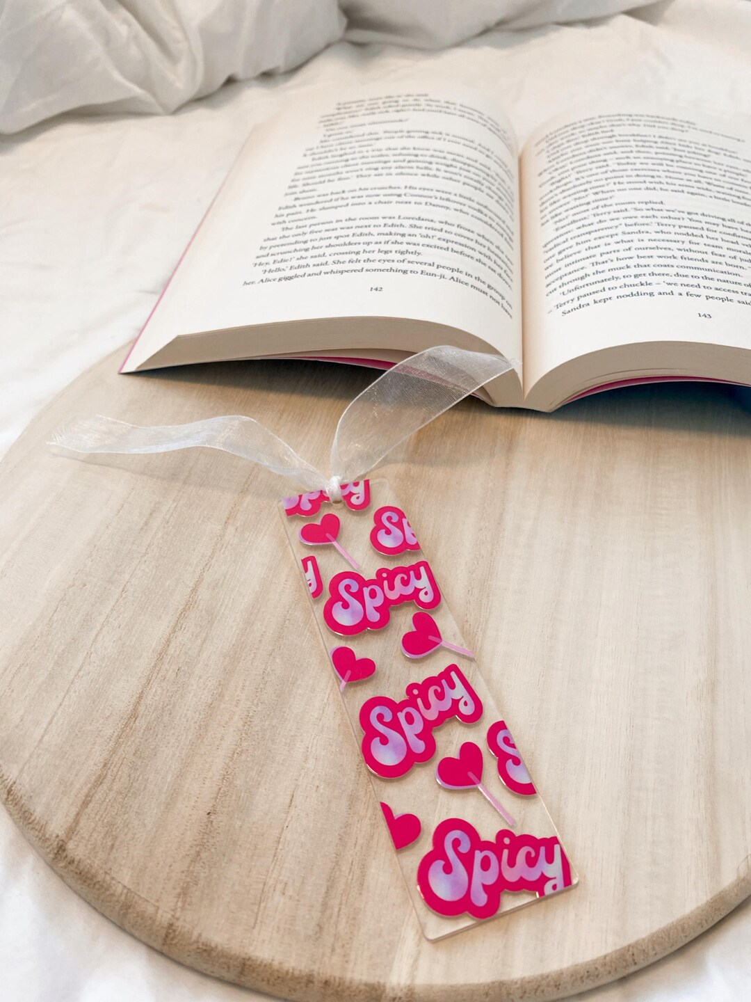 Spicy Bookmark Acrylic, Lollipop Bookmark, Acrylic Bookmark, Smut ...