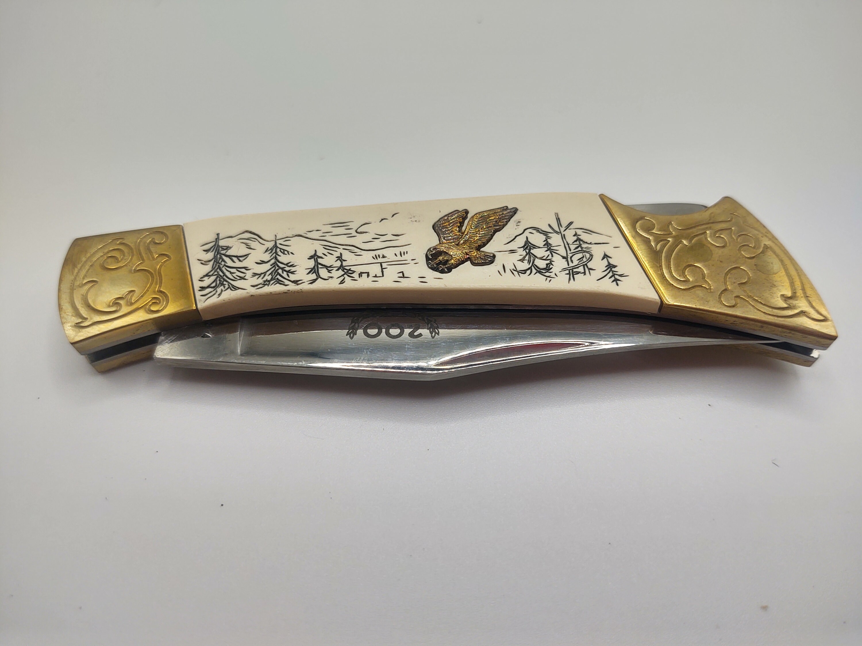 VINTAGE American Eagle Folding 200th ANNIVERSARY Pocket Knife - Etsy