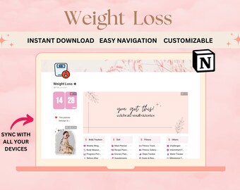 Weight Tracker Notion Template - Etsy