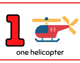 Vehicle Transportation Flash Cards - Etsy