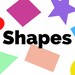 10 Geometric Shapes / Flash Cards Printable / Homeschool Preschool ...