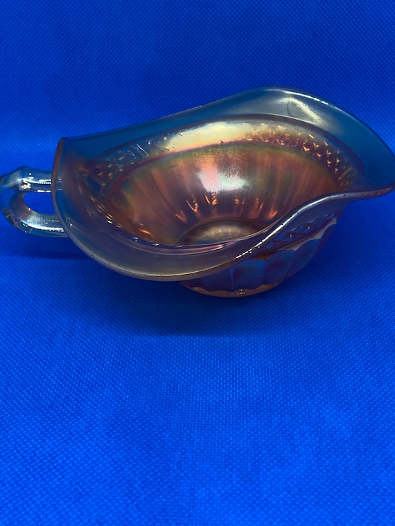 Northwood Marigold Carnival Glass Nappy Dish - Etsy