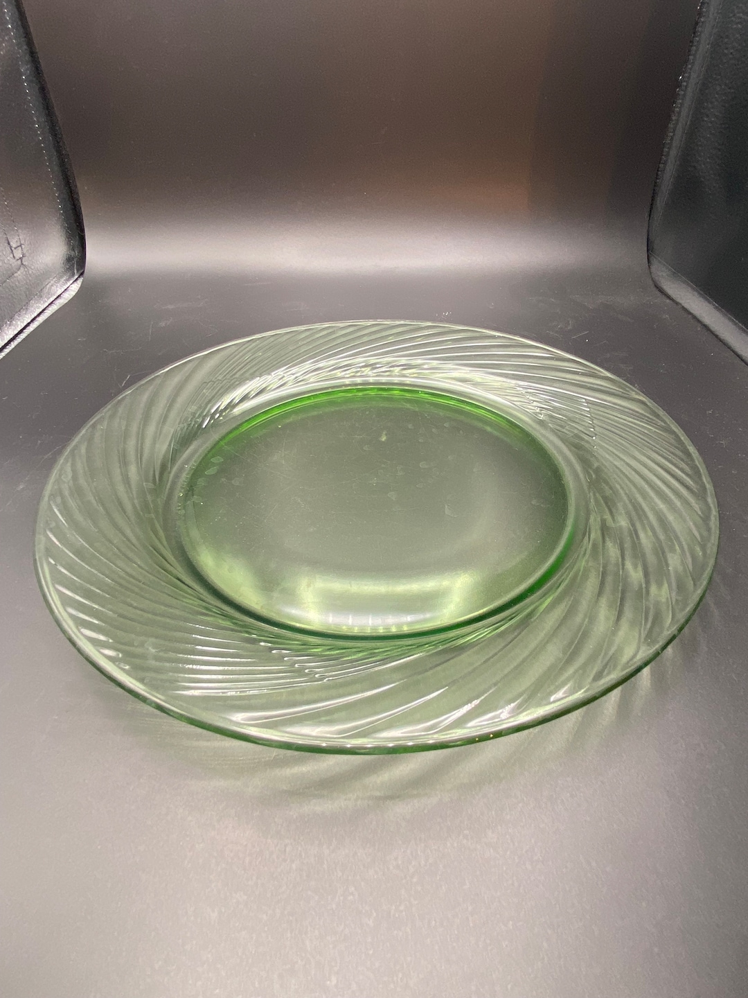 Pyrex Festiva 12” Green Swirl Platter - Etsy
