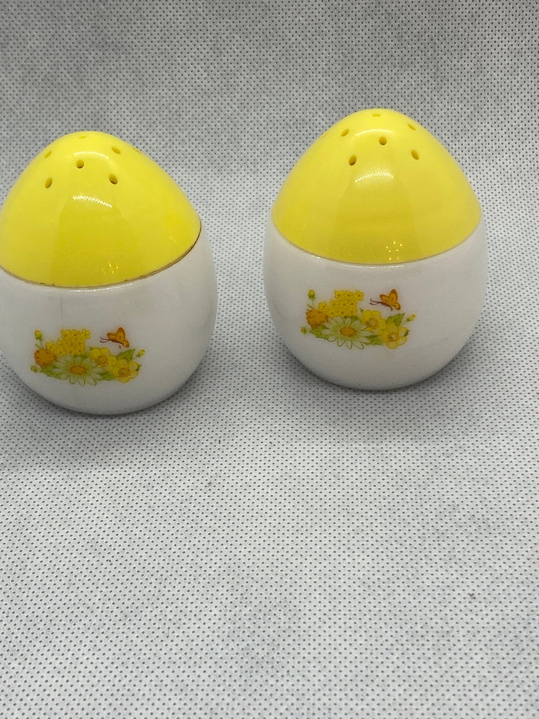 Avon Yellow Egg Salt N Pepper - Etsy