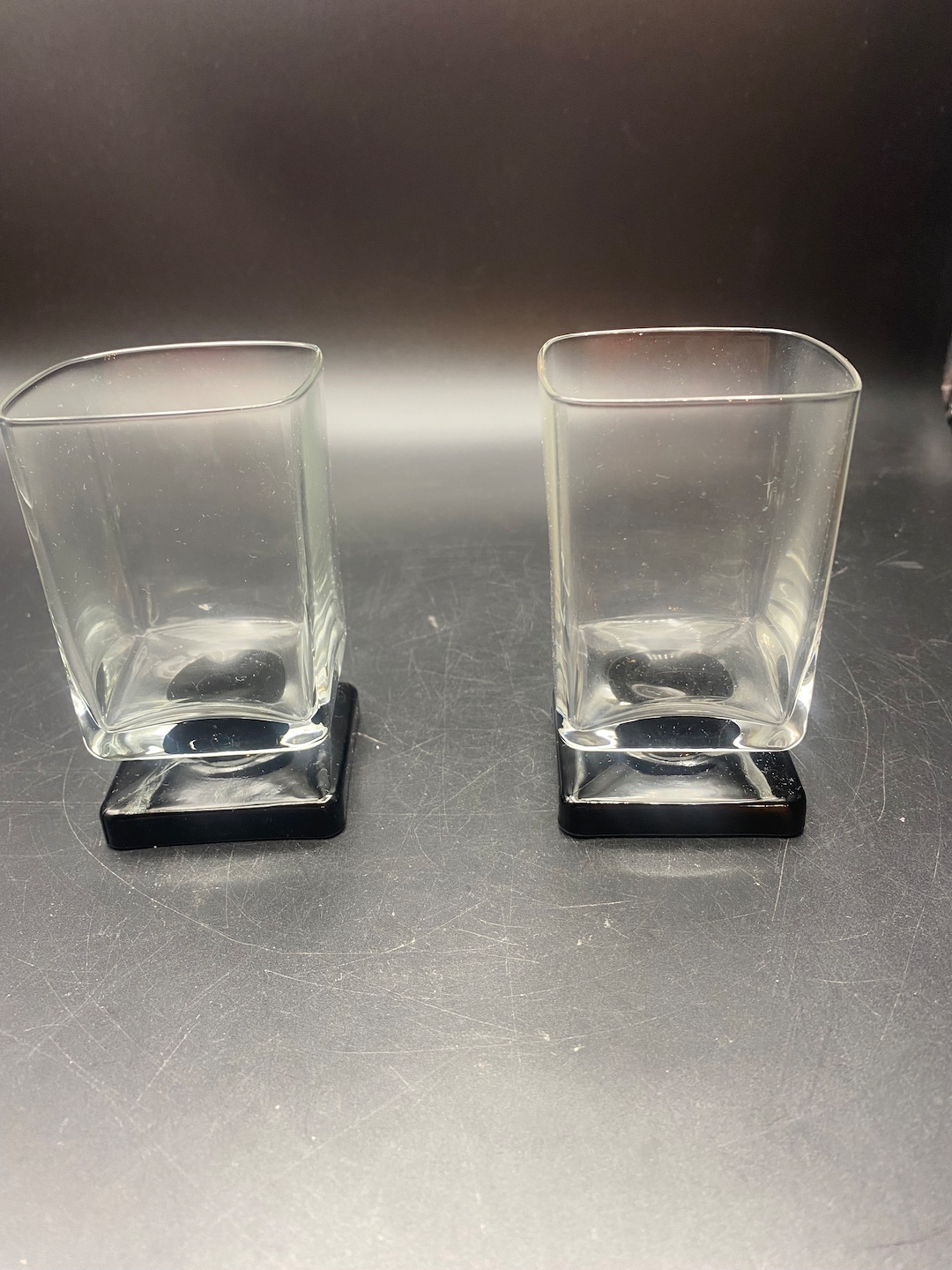 Di Saronno Square Rocks Glasses - Etsy