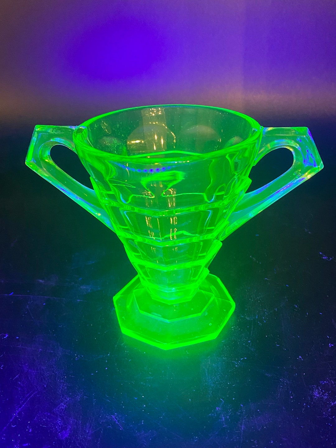 UV Block Optic Open Sugar Bowl - Etsy