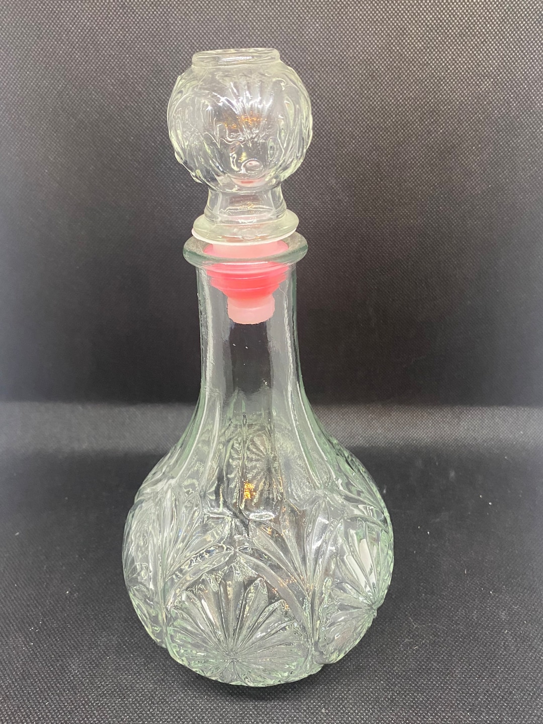 Round Clear Glass Wine Decanter With Round Stopper No Flaws - Etsy