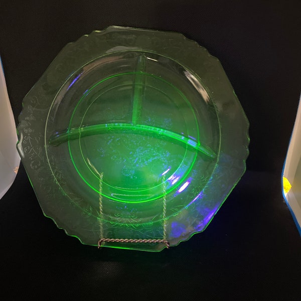 Uranium Divided Plate - Etsy