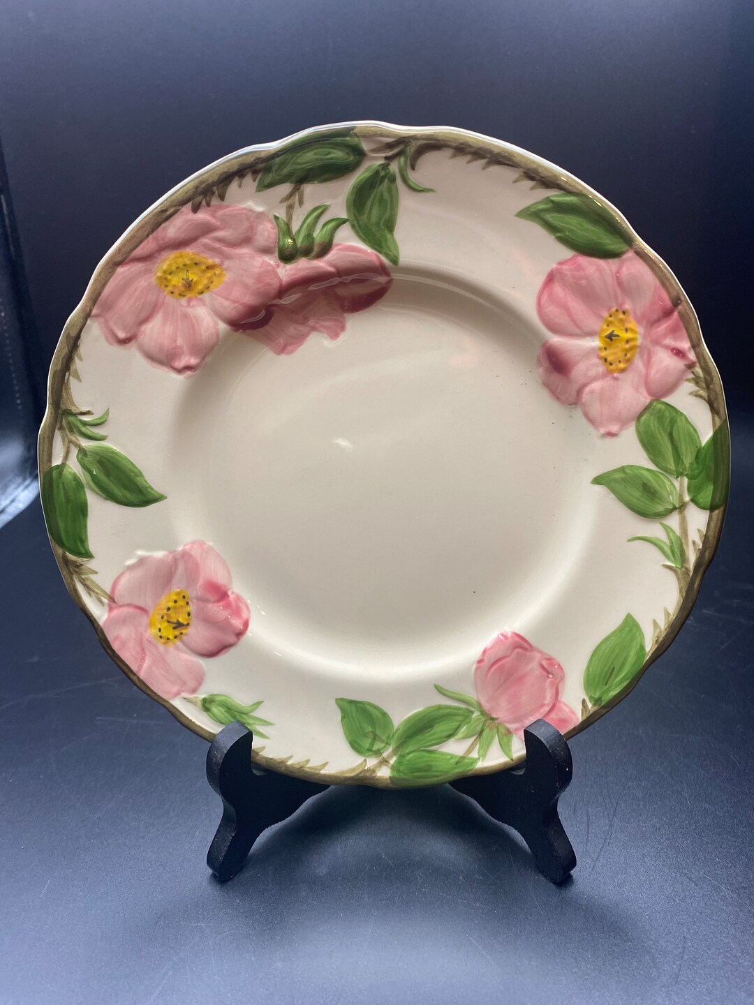 Desert Rose Dessert Plates USA Set of 2 - Etsy