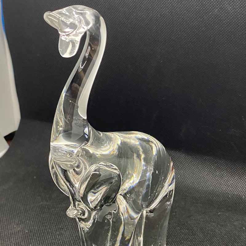 Glass Elephant - Etsy