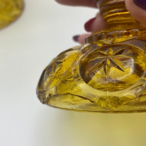 Kanawa Moon N Stars Lidded Candy Jar Amber - Etsy