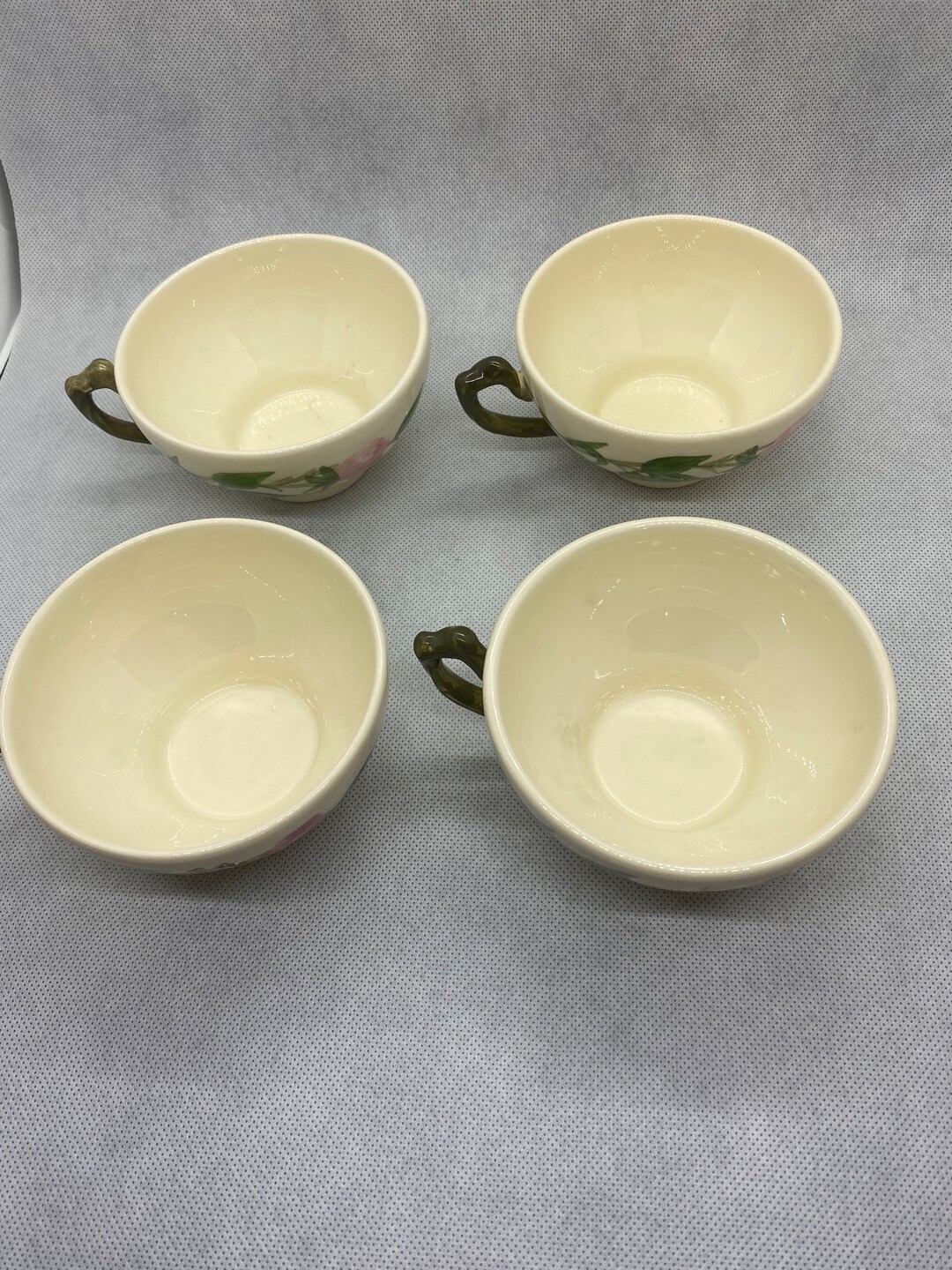 Franciscan Desert Rose Cups Set of 4 - Etsy