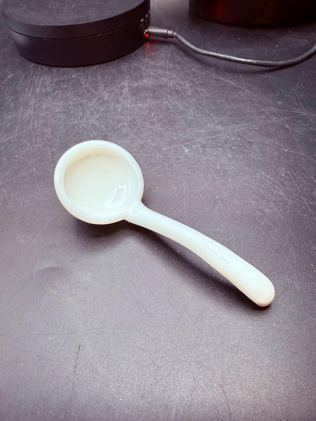Milkglass Mayo Spoon - Etsy