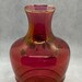 Vintage Red Glass Pitcher - Etsy