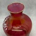 Vintage Red Glass Pitcher - Etsy