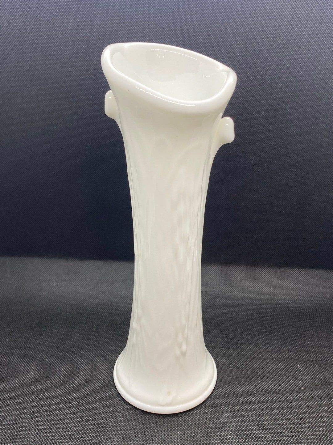 Imperial Glass Milkglass Tree Trunk Vase - Etsy
