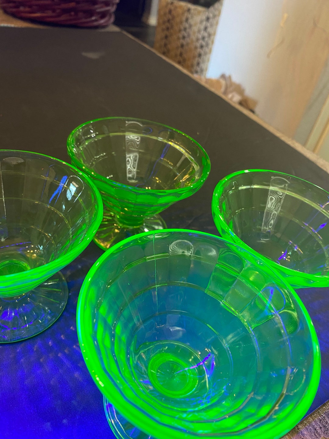 Block Optic Sherbet Cups - Etsy