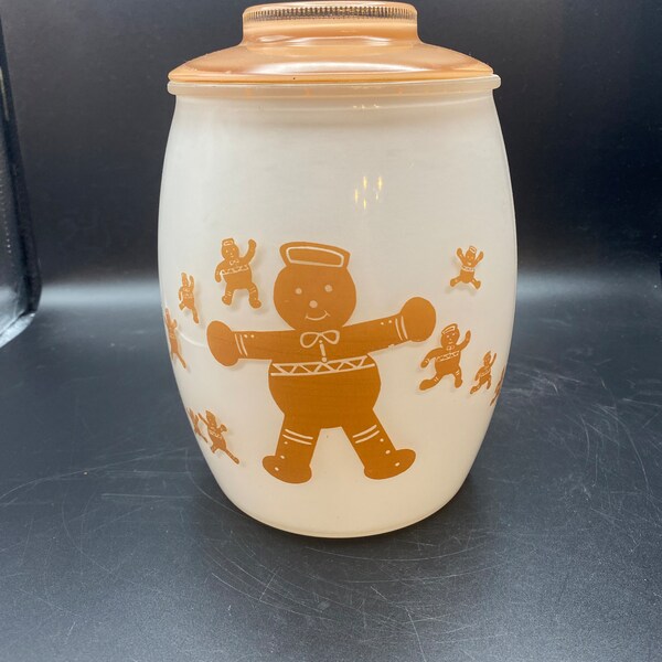 Gingerbread Man Cookie Jar - Etsy