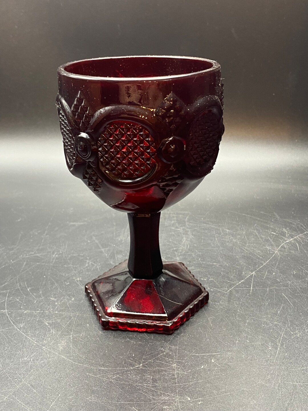 Avon Cape Cod Large Goblet - Etsy