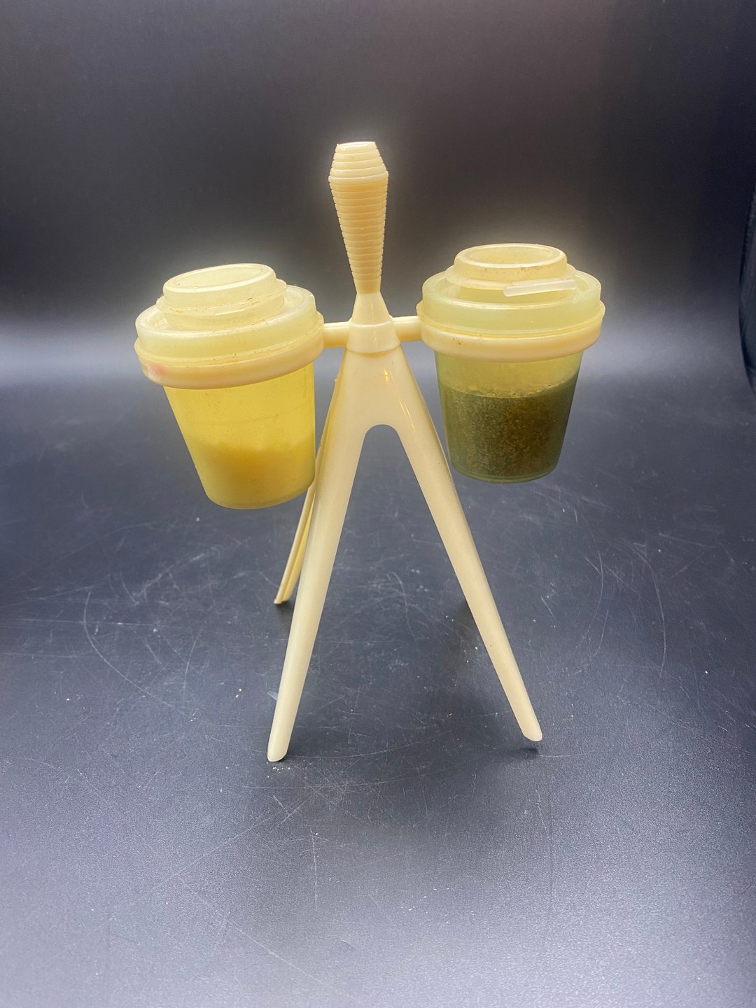 MCM Tupperware Salt N Pepper Toothpick Holder - Etsy