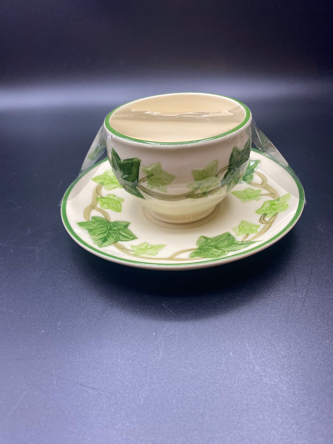 Franciscan Ivy Tea Cup and Saucer Set - Etsy