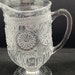 Jeanette Glass Pedestal Pitcher - Etsy