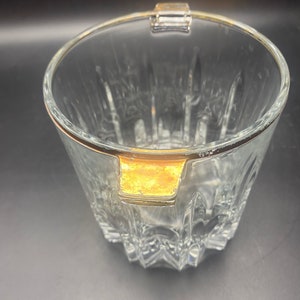 Ice Bucket With Spotty Gold Trim - Etsy